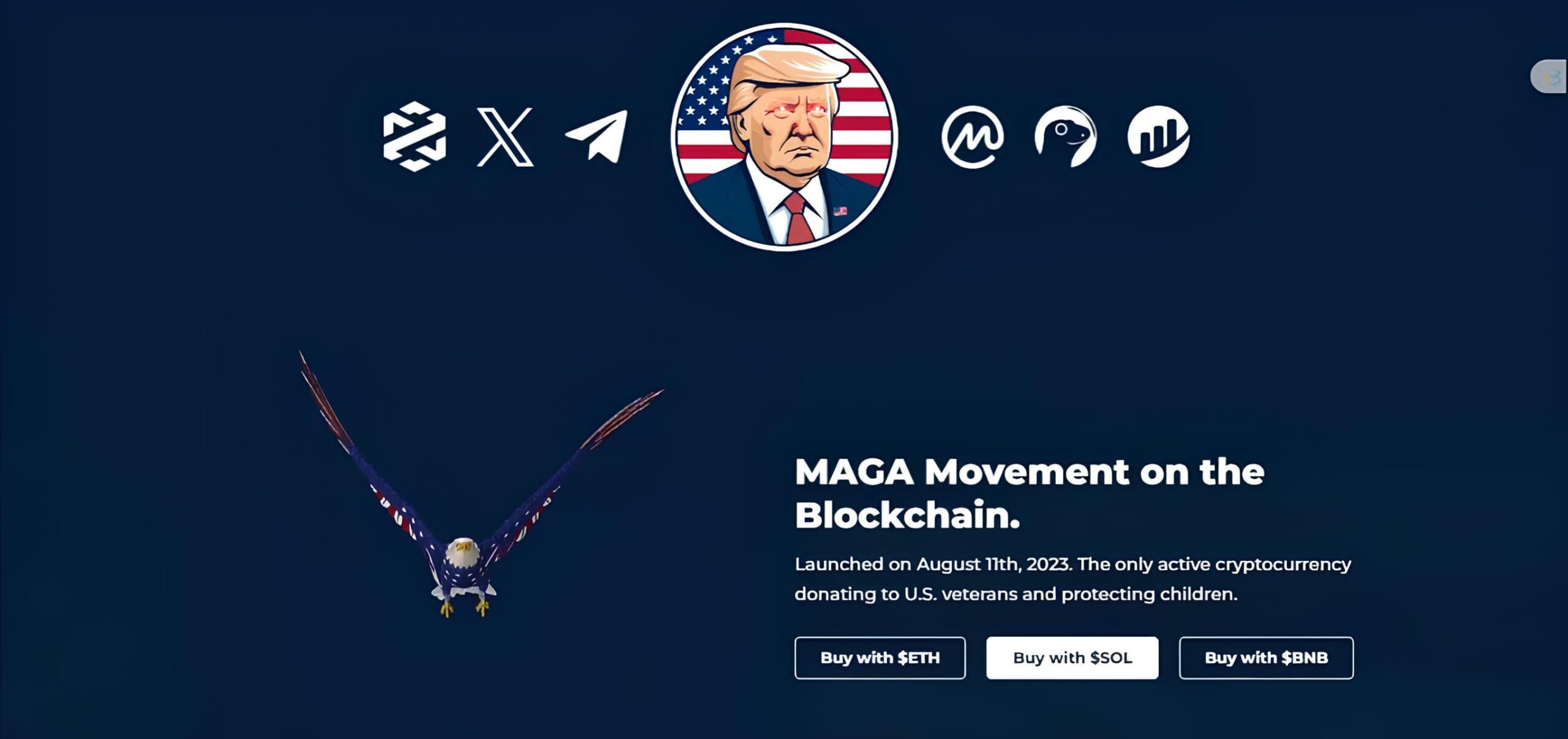 Preço do token MAGA (Trump) dispara com o avanço de Trump na corrida ...